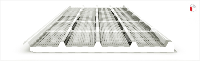 O-METALL – Insulated translucent panels ISO-KLAR®